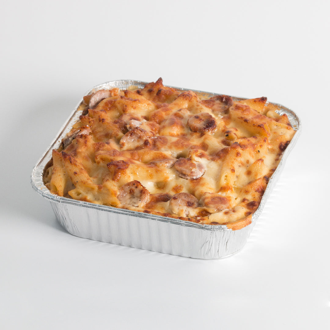 Sausage Mac & Cheese Tray (4 - 6 Pax) – Catering & Party Food