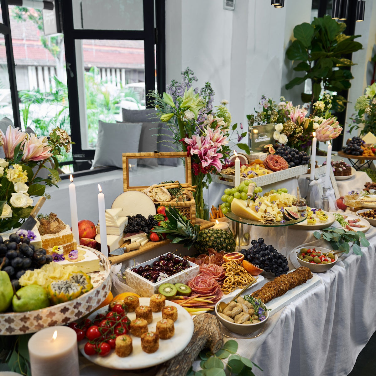 Tiered Grazing Table (50 pax and above) – Catering & Party Food