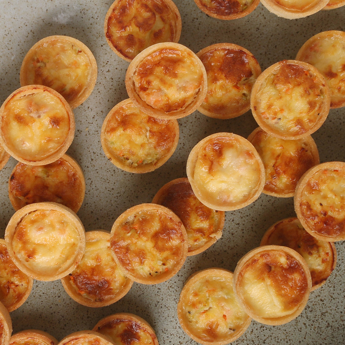 Mini Mixed Vegetables Quiche – Catering & Party Food