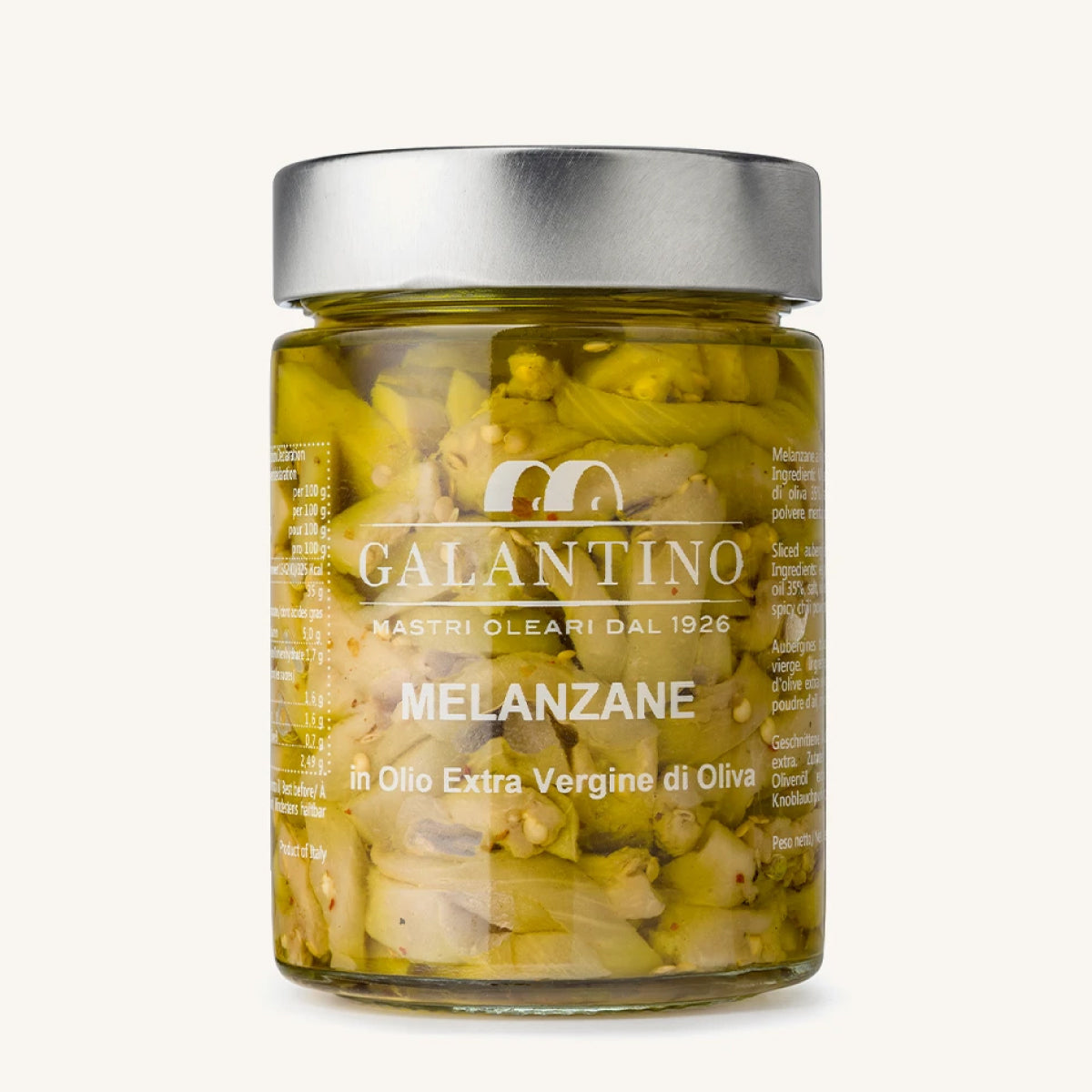 Galantino Aubergines in Extra Virgin Olive Oil – Catering & Party Food