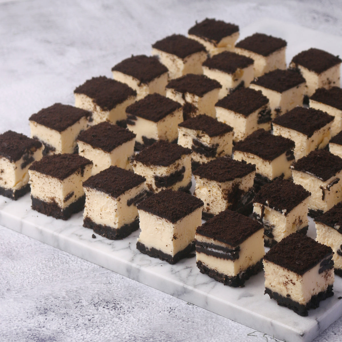 Mini Milk & Cookies Cheesecake – Catering & Party Food